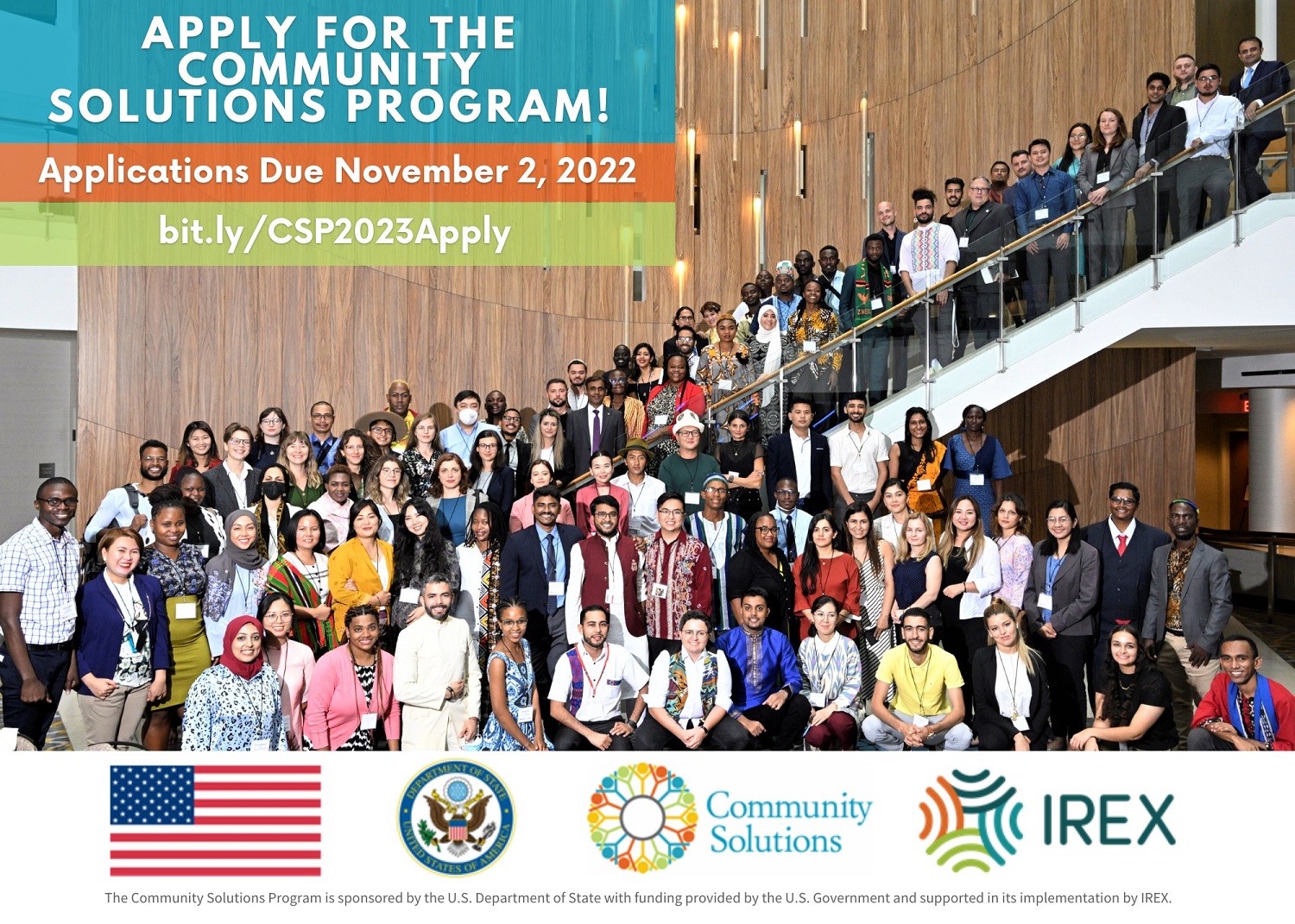Application Open for 2023–2024 Community Solutions Program - Graduates