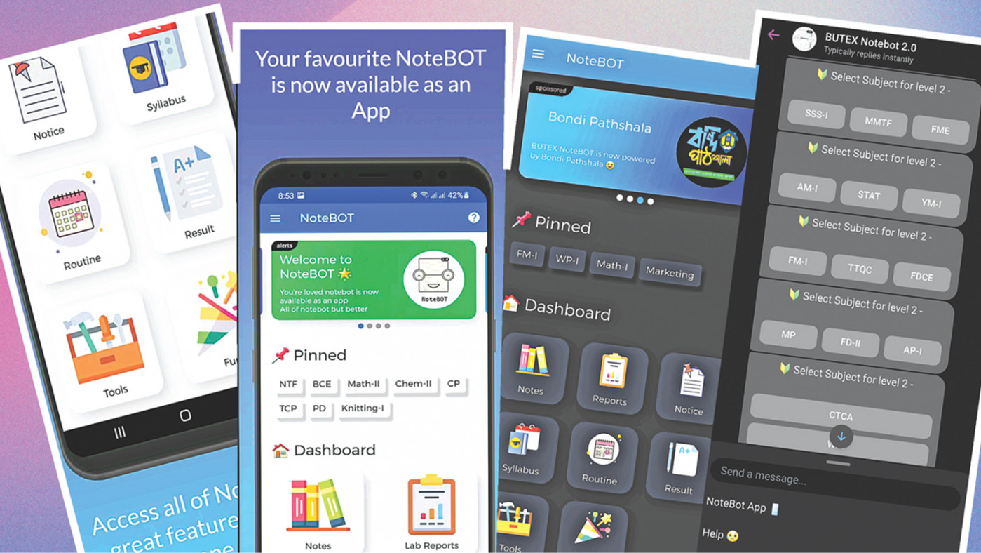 BUTEX NoteBOT: When all academic resources are one click away - Graduates