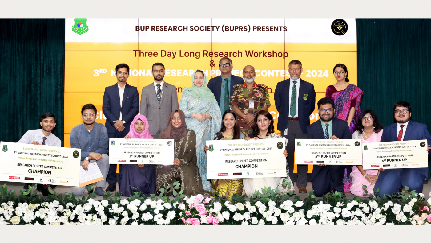 'National Research Workshop', 'BUP National Research Project Contest 3. ...