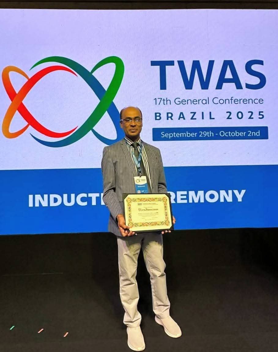 Professor of Sher-e-Bangla Agricultural University named fellow of The ...