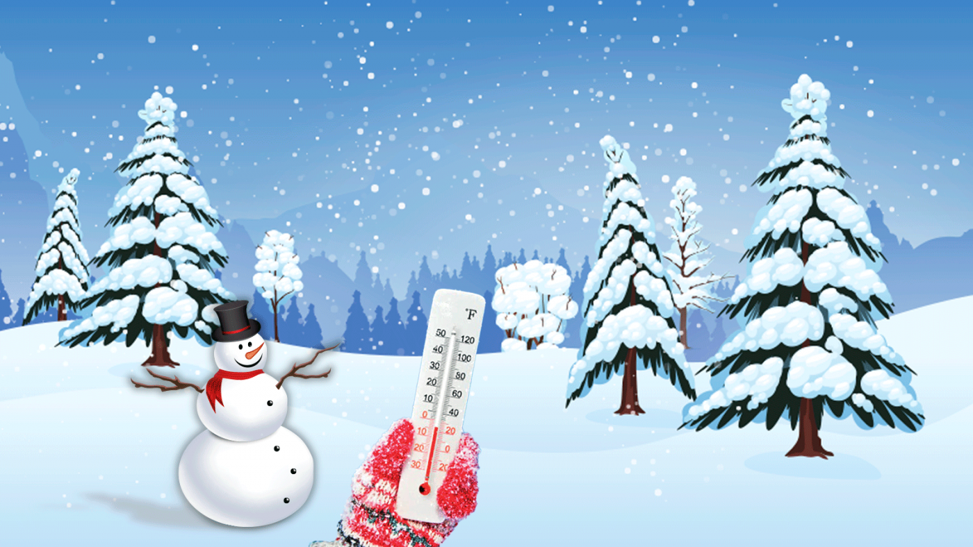 Countries with the lowest average annual temperatures - Graduates